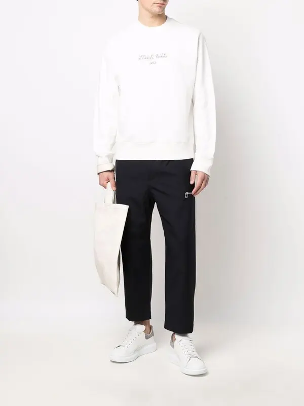 OAMC Cotton Slogan Print Sweatshirt