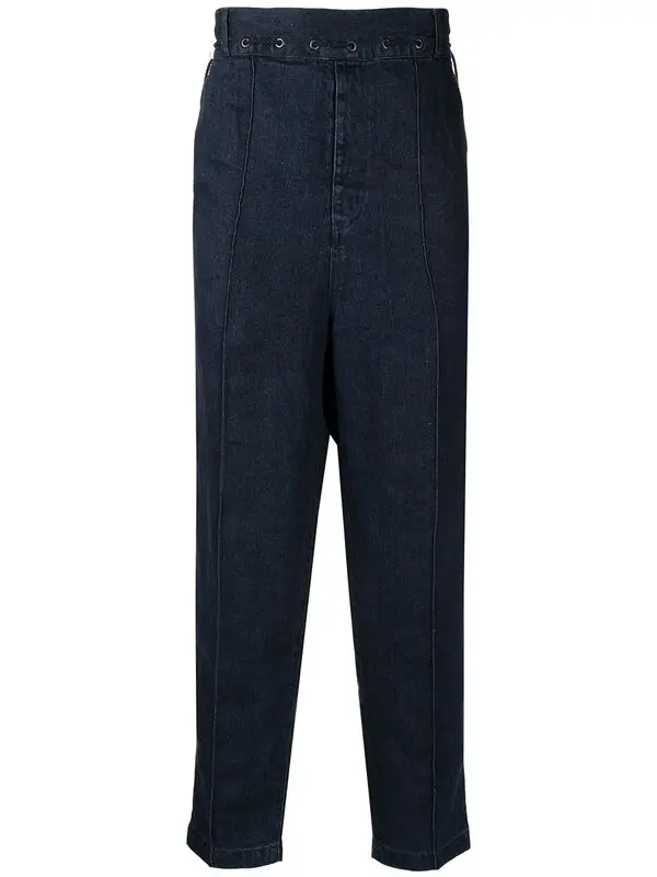 RITO STRUCTURE Cropped Linen Jeans
