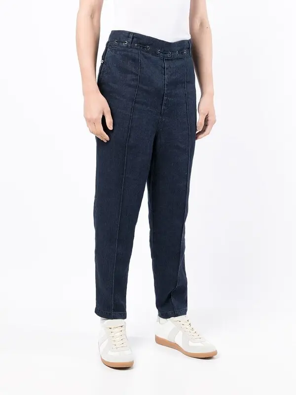 RITO STRUCTURE Cropped Linen Jeans