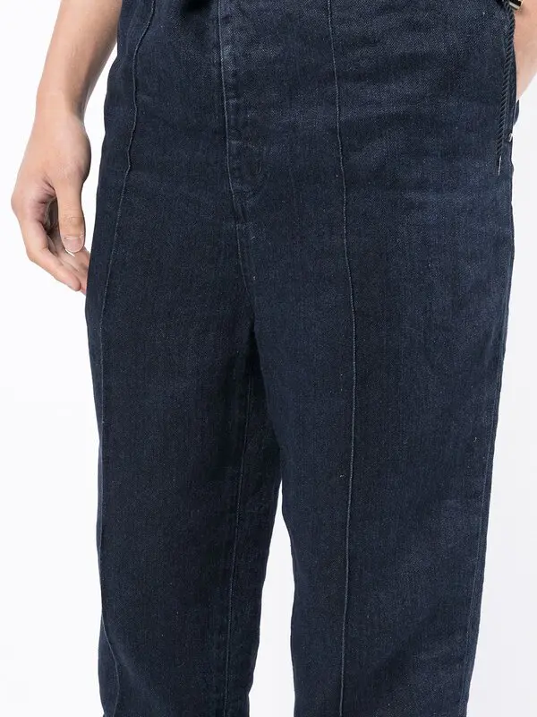 RITO STRUCTURE Cropped Linen Jeans