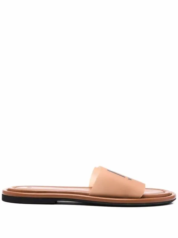 N°21 Logo-print Flat Sandals