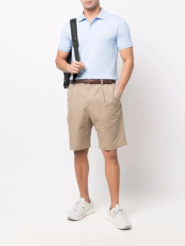 Polo Ralph Lauren Polo Pony Cotton Polo Shirt - Blue