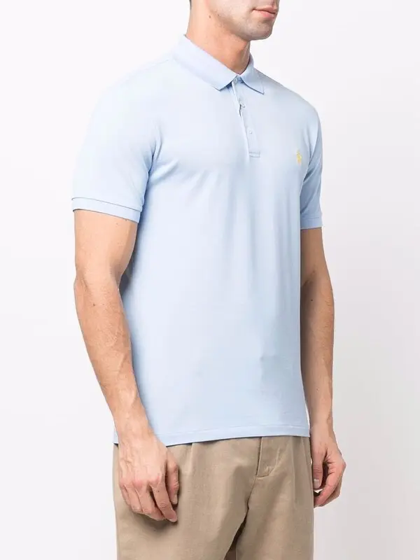 Polo Ralph Lauren Polo Pony Cotton Polo Shirt - Blue