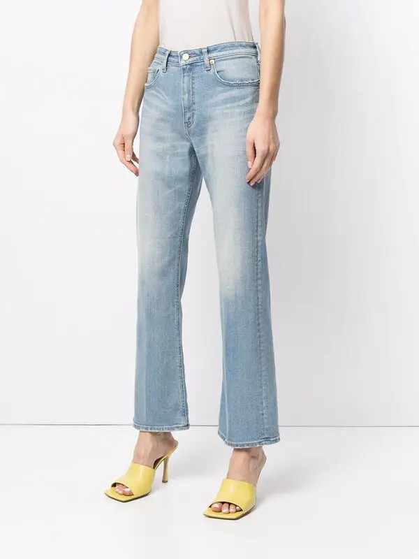 TU ES MON TRESOR The Amethyst Flare Leg Jeans - Blue