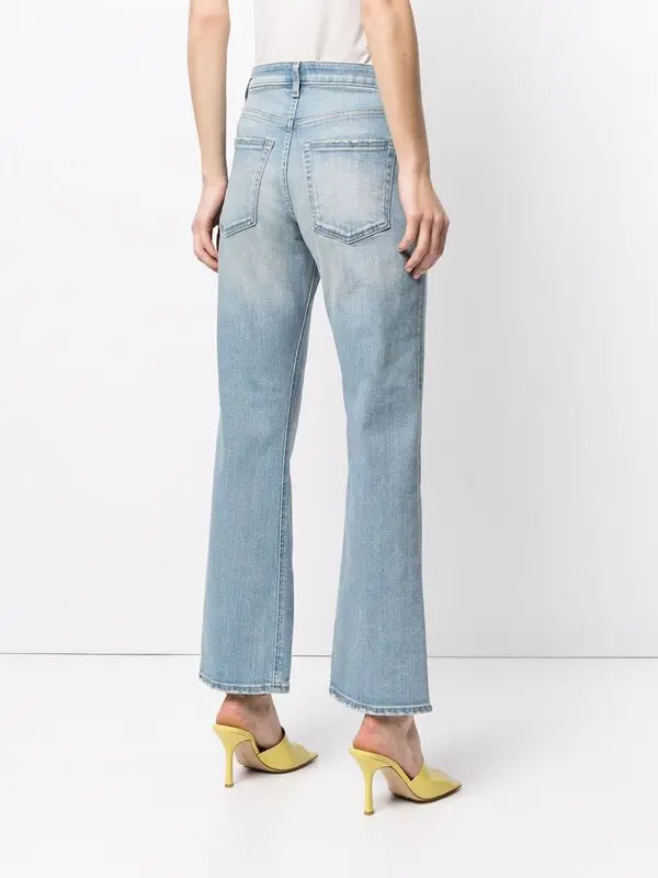 TU ES MON TRESOR The Amethyst Flare Leg Jeans - Blue