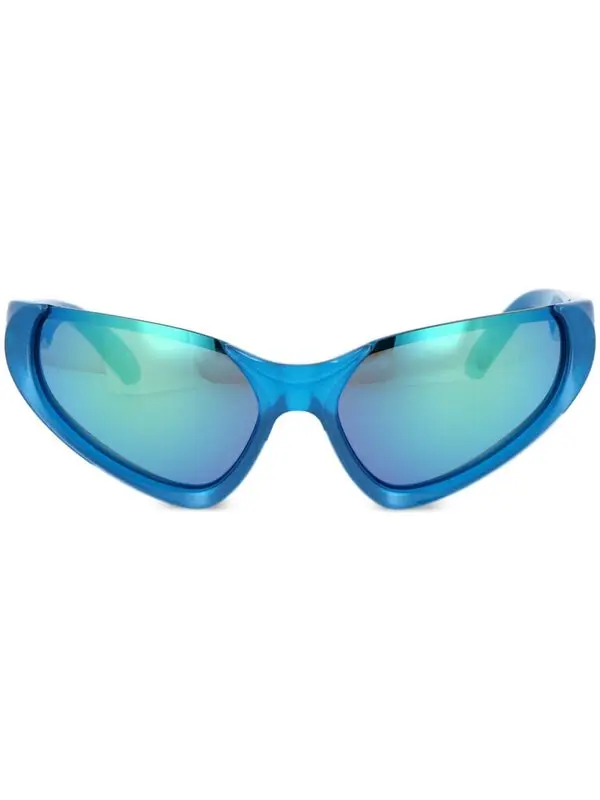 Balenciaga Xpander Cat-eye Sunglasses - Blue