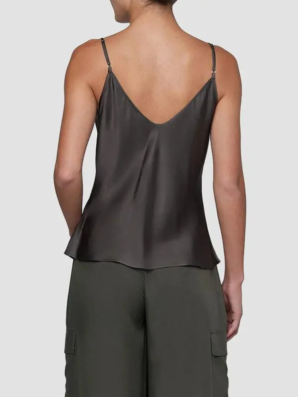 L'Agence Lexi Camisole Top - Ash Olive