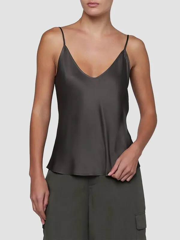 L'Agence Lexi Camisole Top - Ash Olive