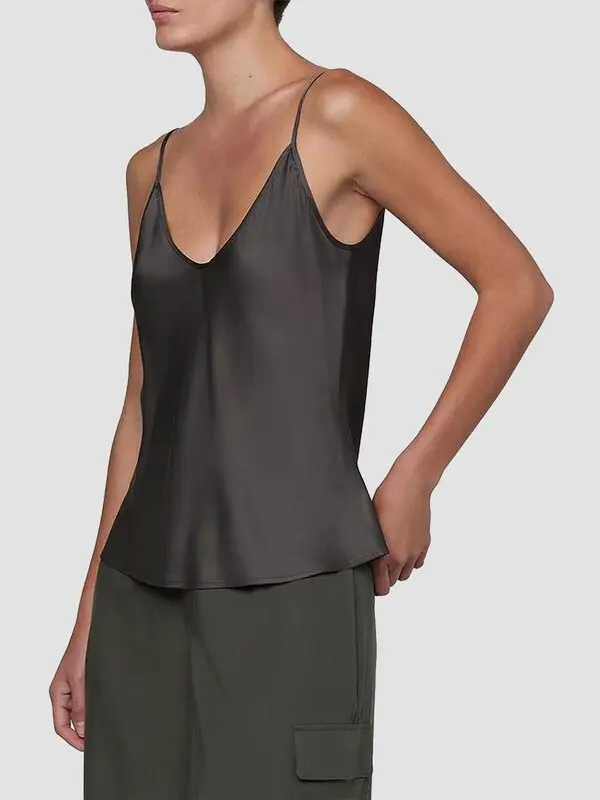 L'Agence Lexi Camisole Top - Ash Olive