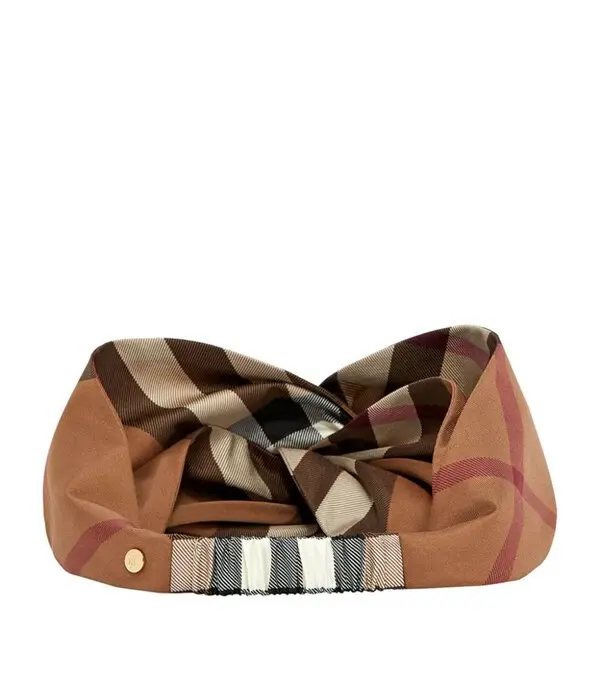 Burberry Silk Check Headband
