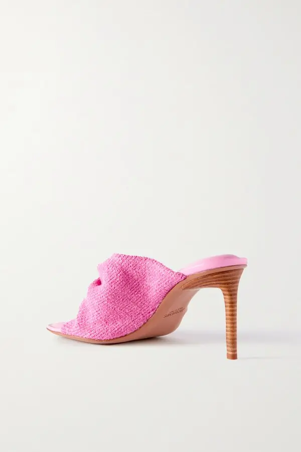 Jacquemus Bagnu Twisted Terry Mules