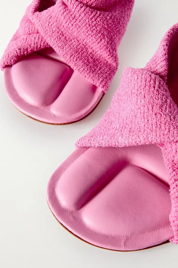 Jacquemus Bagnu Twisted Terry Mules