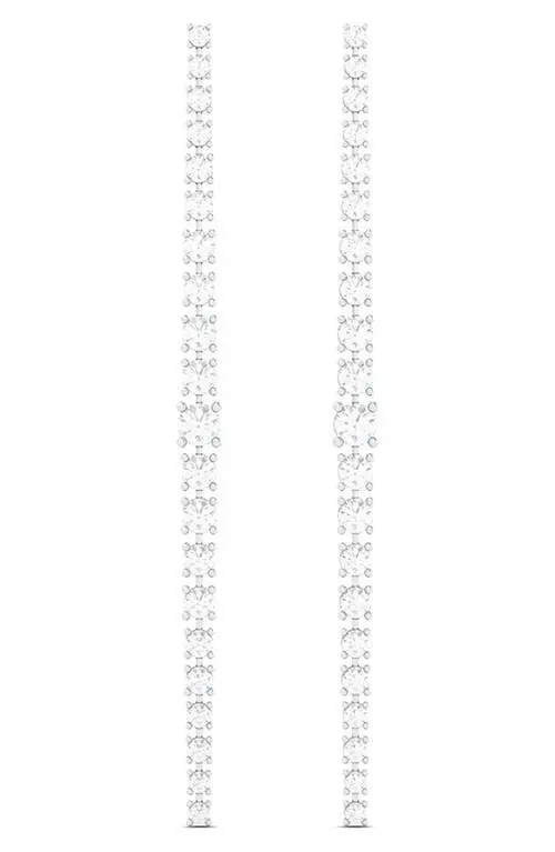 HAUTECARAT Lab Grown Diamond Drop Earrings - 14k White Gold