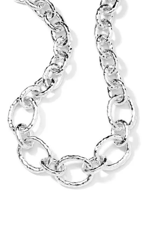 Ippolita Classico Bastille Chain Link Necklace - Silver