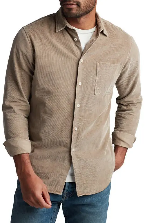 ROAN Nobel Fine Wale Corduroy Button-up Shirt