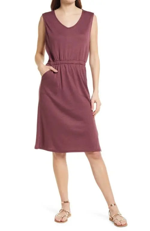 Splendid Hazel Rib Dress - Currant