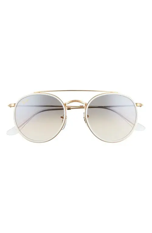 Ray-ban 51mm Aviator Sunglasses - Legend Gold/gradient Grey