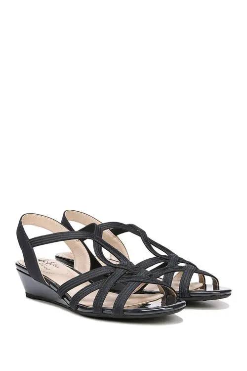 LIFESTRIDE Strappy Slingback Sandal - Navy
