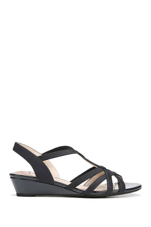 LIFESTRIDE Strappy Slingback Sandal - Navy