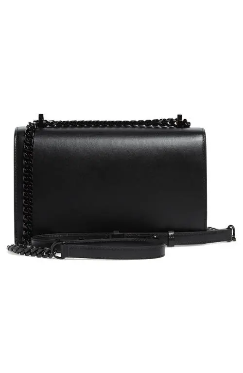 Alexander McQueen Leather Crossbody Knuckle Bag