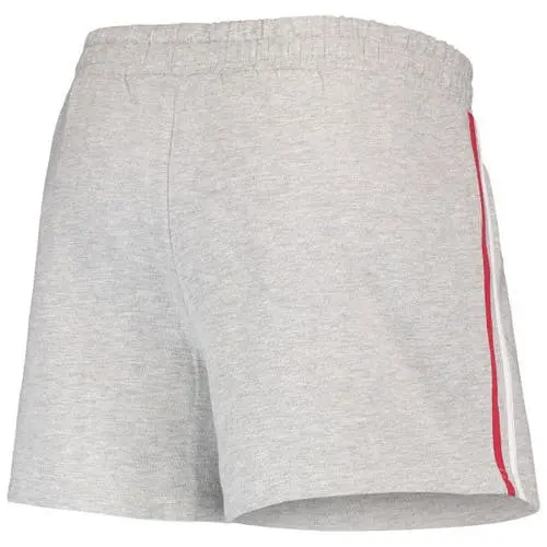 Profile Oklahoma Sooners Heathered Gray 2-stripes Shorts