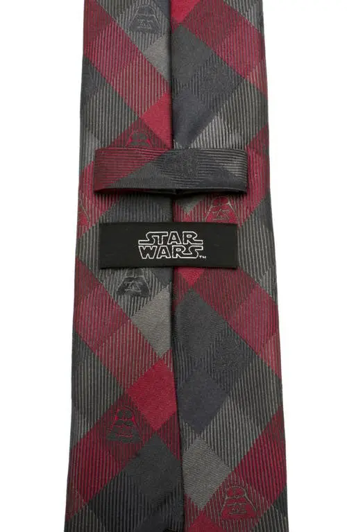 CUFFLINKS, INC. Darth Vader Plaid Neck Tie