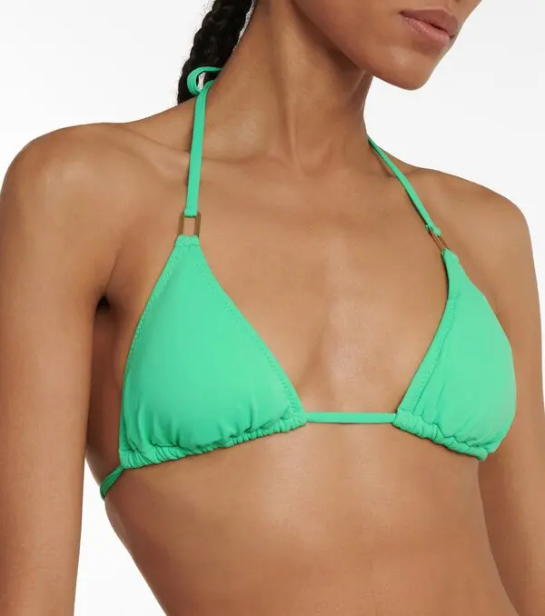 Melissa Odabash Cancun Bikini Top - Green