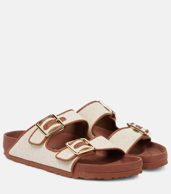 BIRKENSTOCK 1774 Arizona Canvas Slides