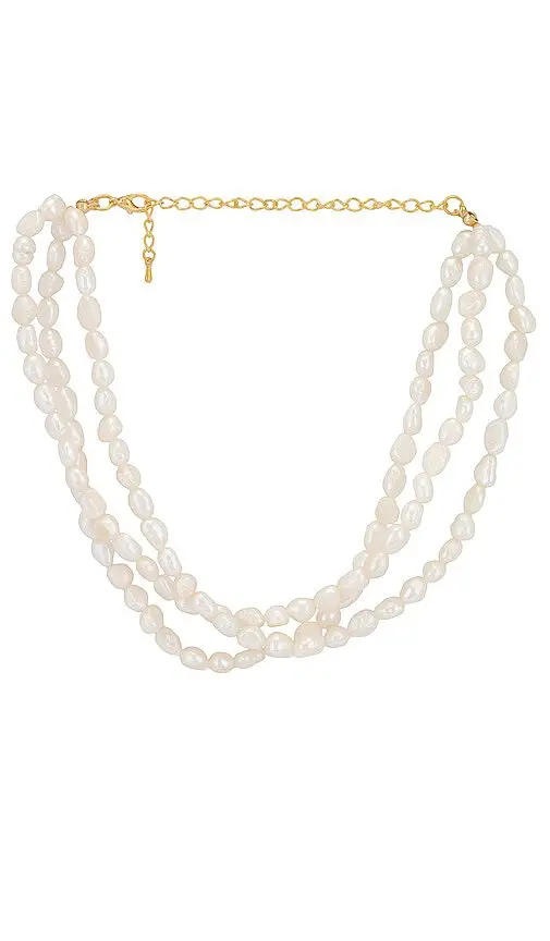 PETIT MOMENTS Bloom Pearl Necklace - Freshwater Pearl