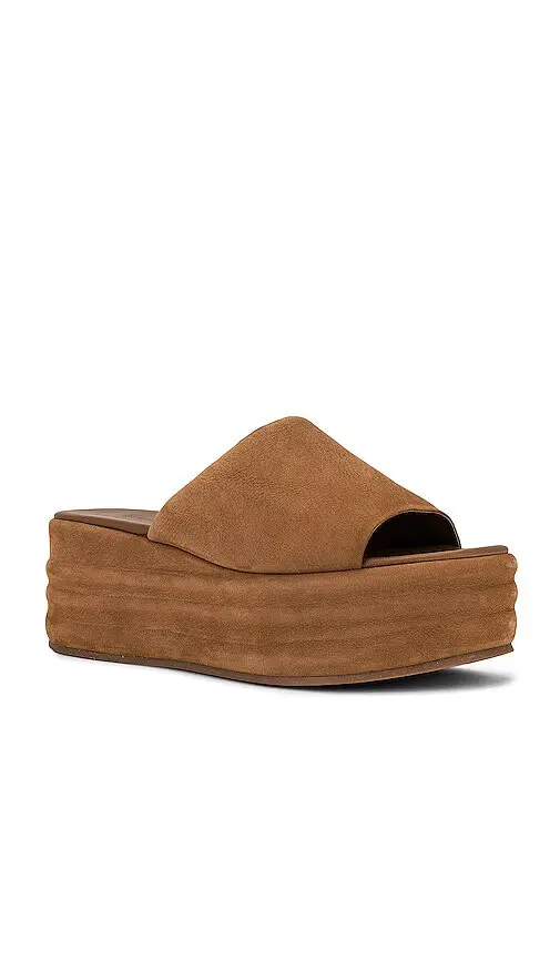 Free People Platform Mules - Tan