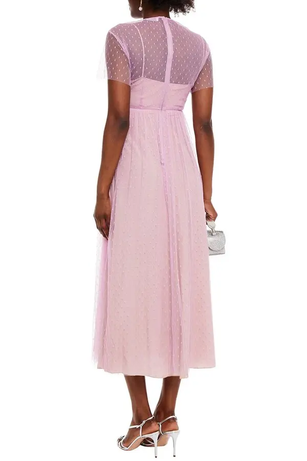 red valentino purple dress Red Valentino Mini Dress