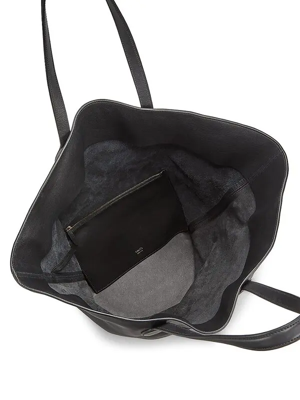Khaite Osa Circle Leather Tote Bag