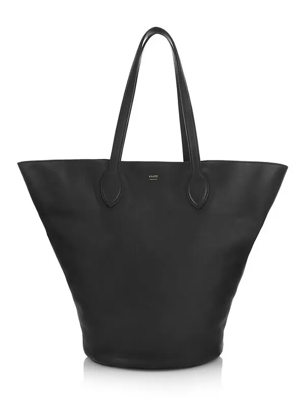 Khaite Osa Circle Leather Tote Bag