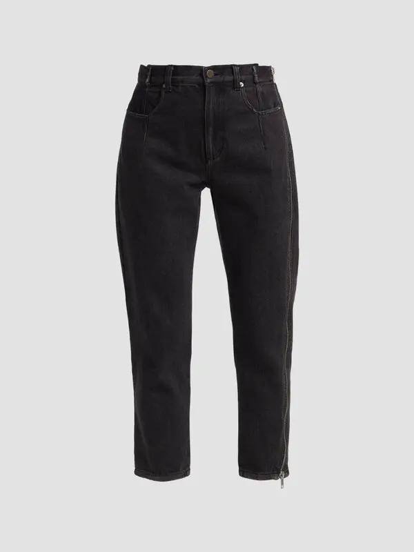 3.1 Phillip Lim High-rise Zip Detail Jeans