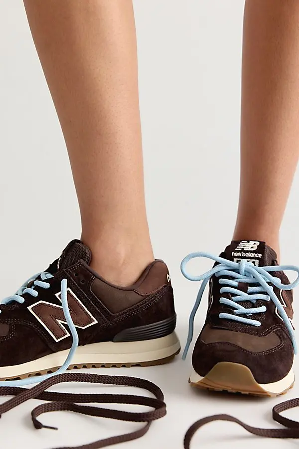 NEW BALANCE 574 Lace-up Sneakers - Black