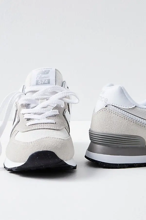 NEW BALANCE 574 Lace-up Sneakers - Nimbus Cloud/white