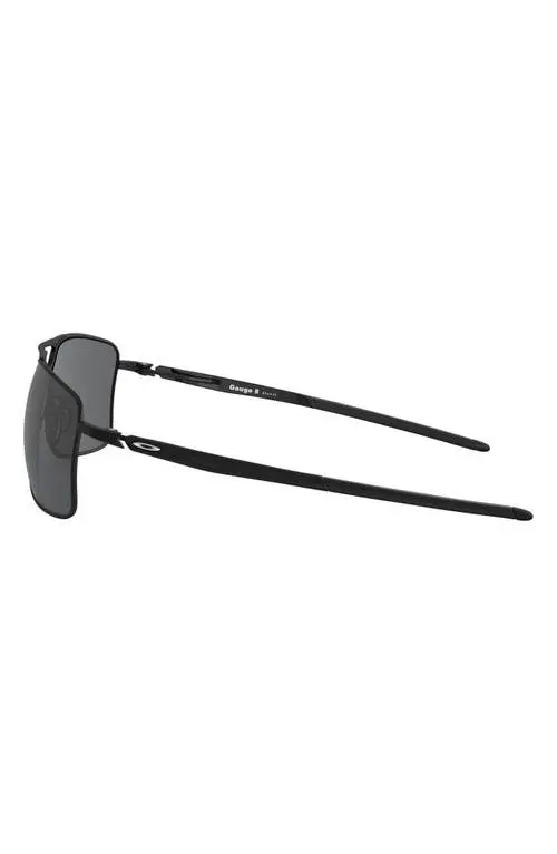 Oakley Gauge 8 Aviator Sunglasses - Black