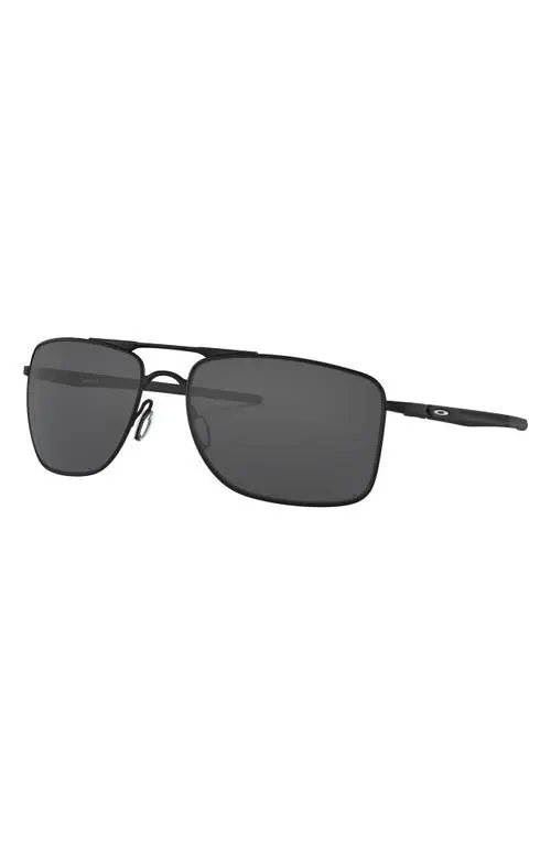 Oakley Gauge 8 Aviator Sunglasses - Black