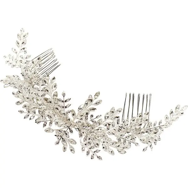 Brides & Hairpins Serena Crystal Hair Comb - Classic Silver
