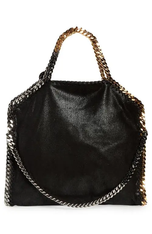 Stella McCartney Falabella Foldover Tote - Black