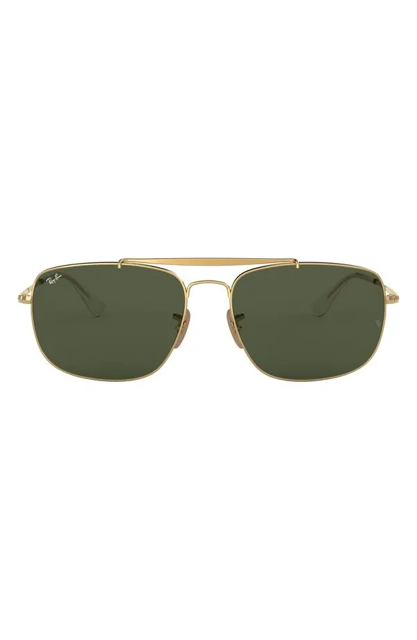 Ray-ban 61mm Aviator Sunglasses - Gold