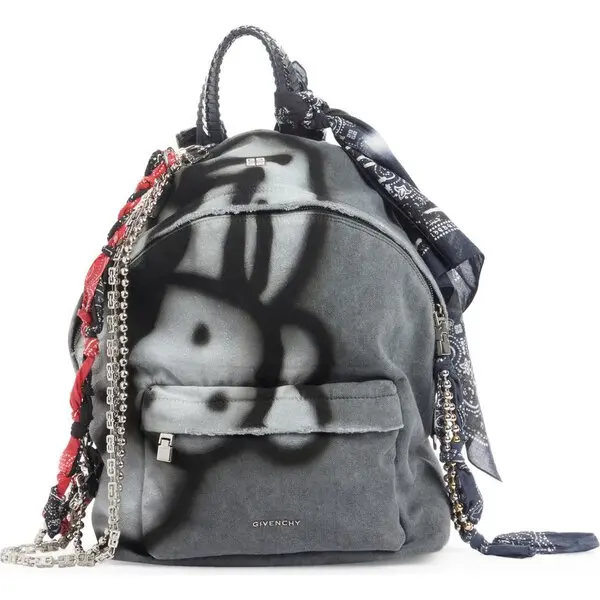 Givenchy X Chito Canvas Backpack 001-Black Editorialist