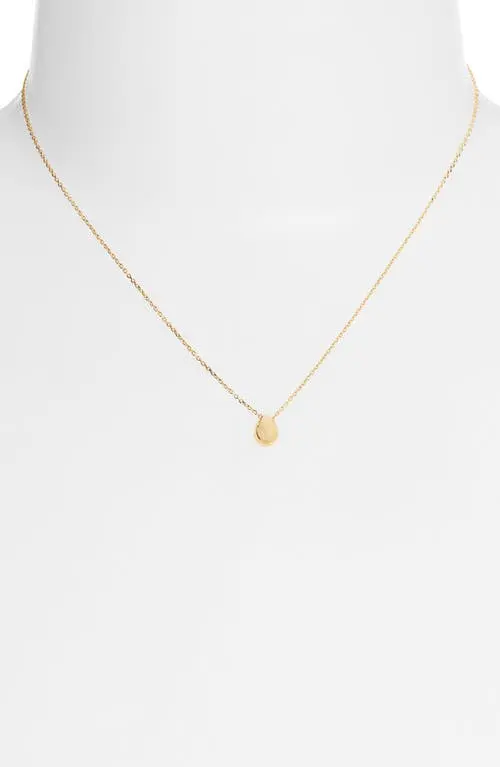 Bony Levy 14k Gold Pear Pendant Necklace