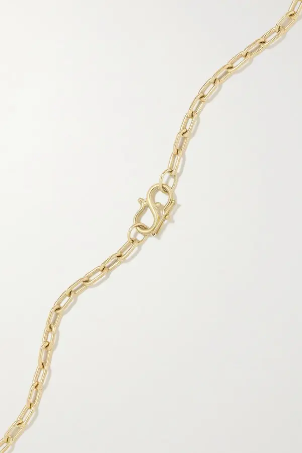 Retrouvai 14-karat Opal And Tourmaline Necklace