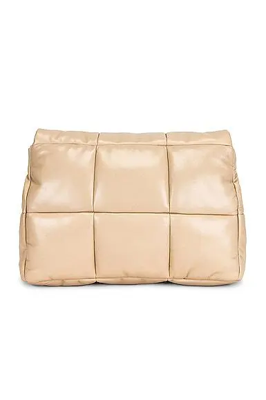 STAND STUDIO Wanda Clutch Bag In Nude