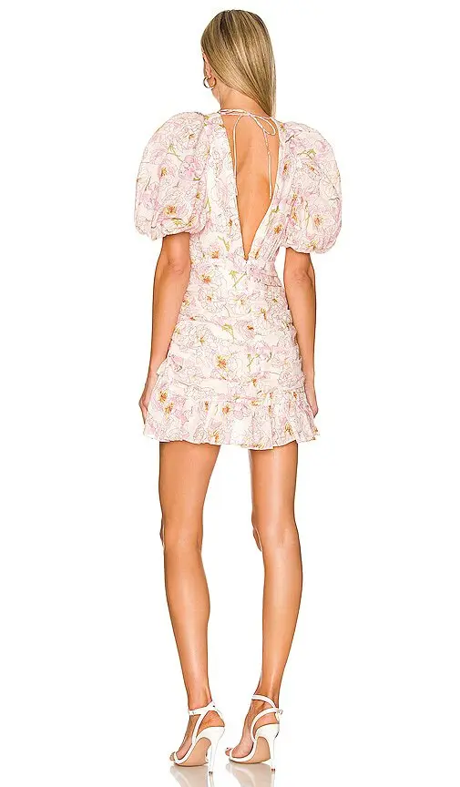 SAU LEE Posey Dress In Pink