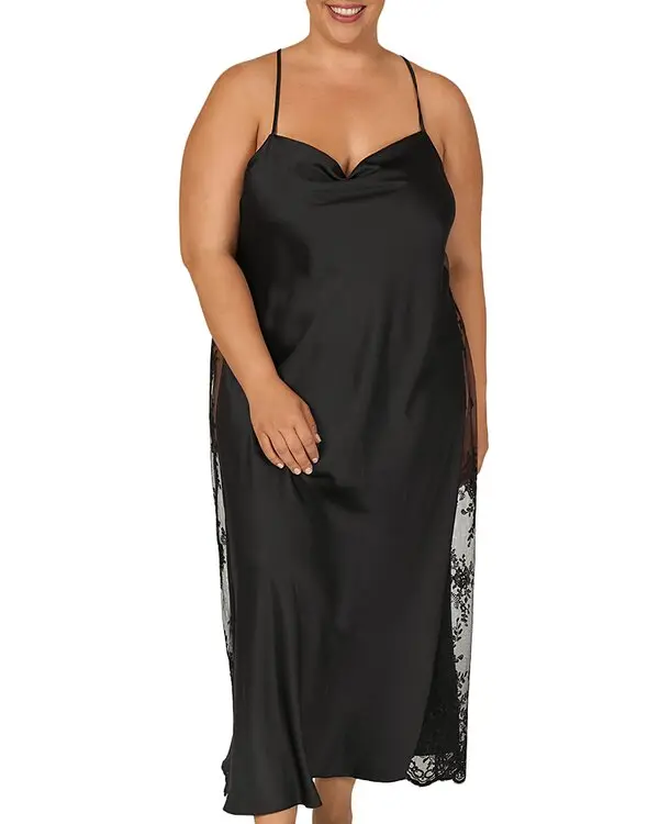 Rya Collection Darling Nightgown - Black