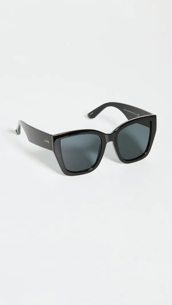 AIRE Haedus Cateye Sunglasses - Black