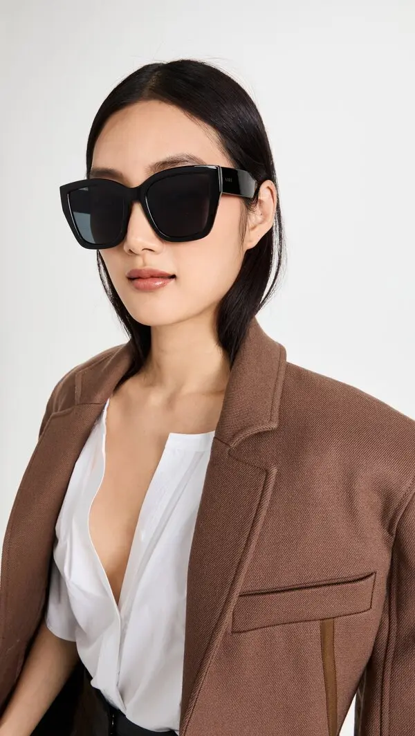 AIRE Haedus Cateye Sunglasses - Black