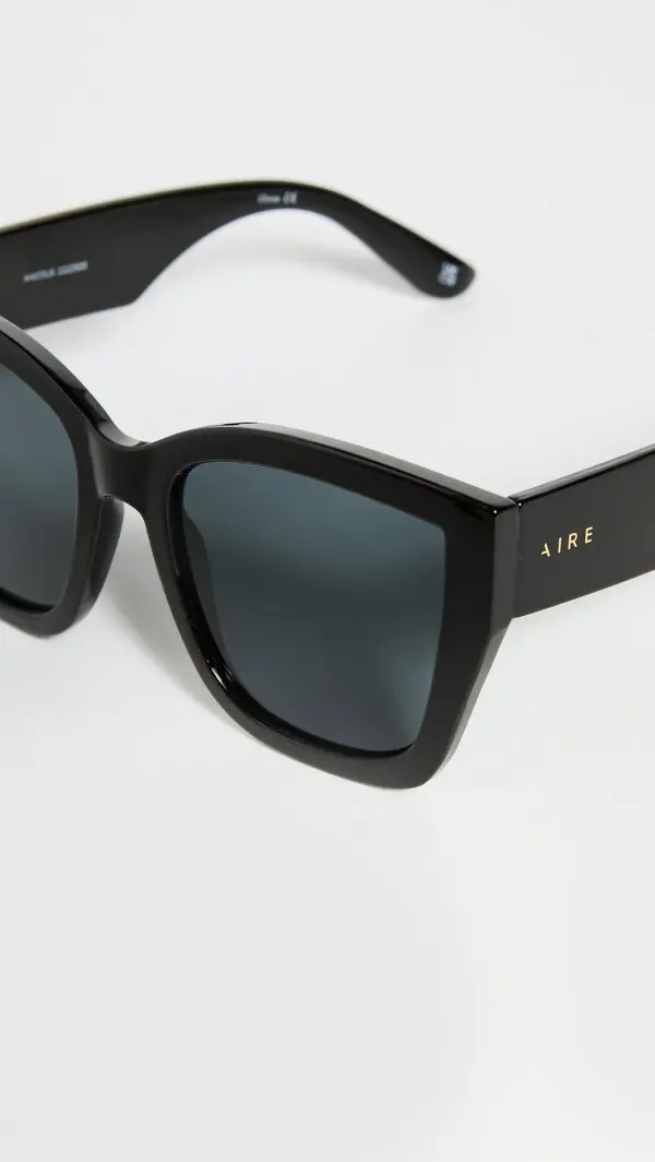 AIRE Haedus Cateye Sunglasses - Black